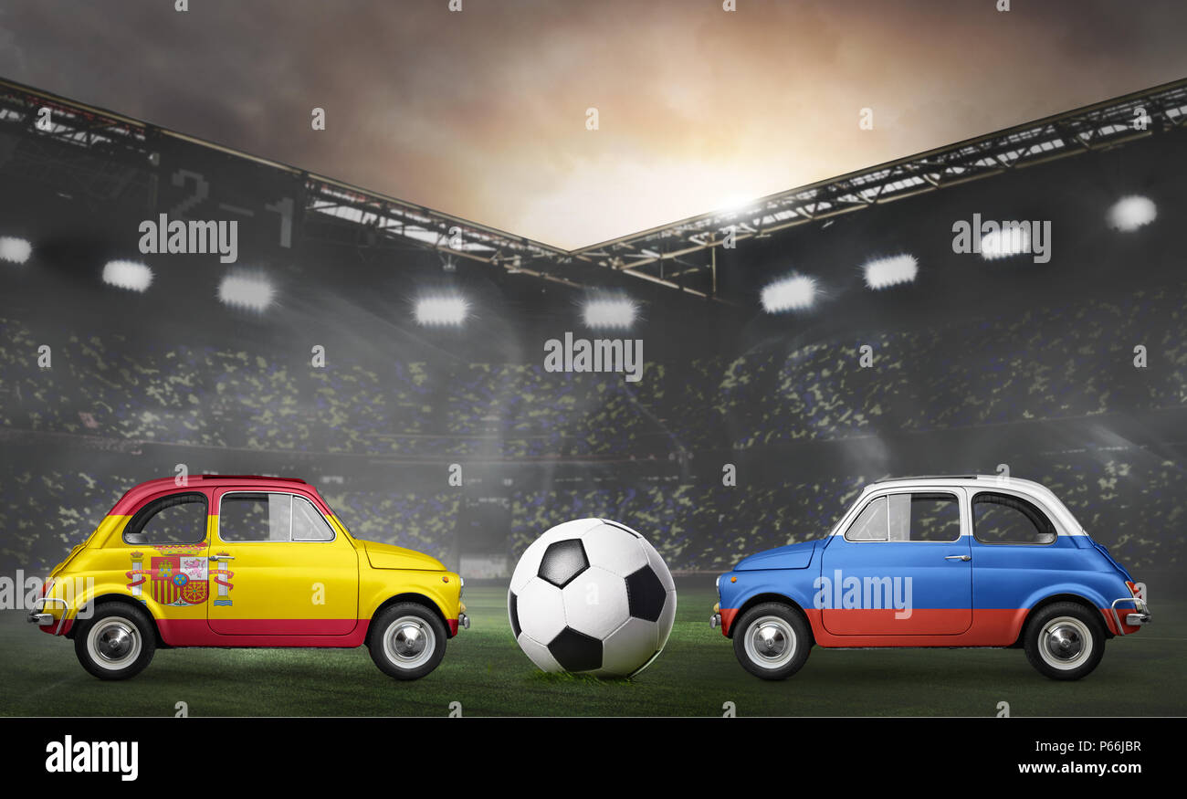 World soccer miniature sport arena hi-res stock photography and images ...