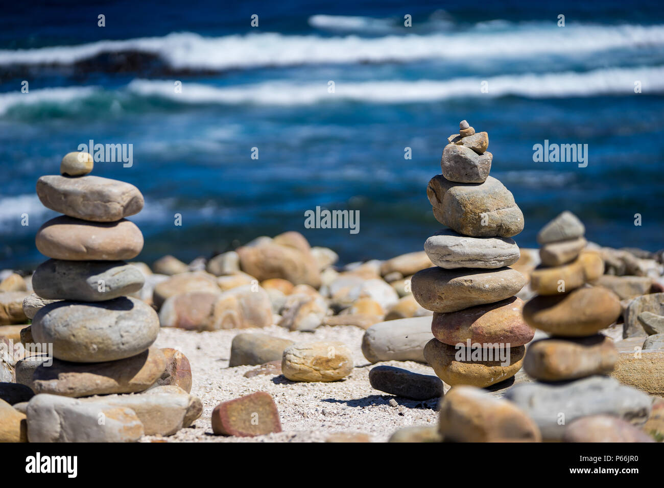rock above the rock at the ocen side at Cape of Good Hope Stock Photo ...