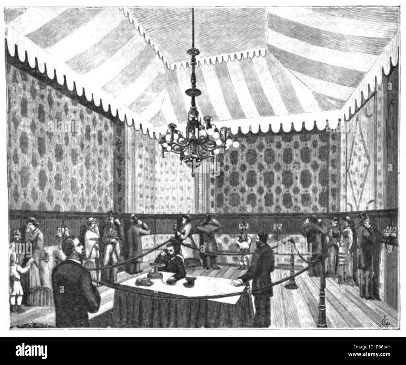 Paris electrical exhibition Black and White Stock Photos & Images - Alamy