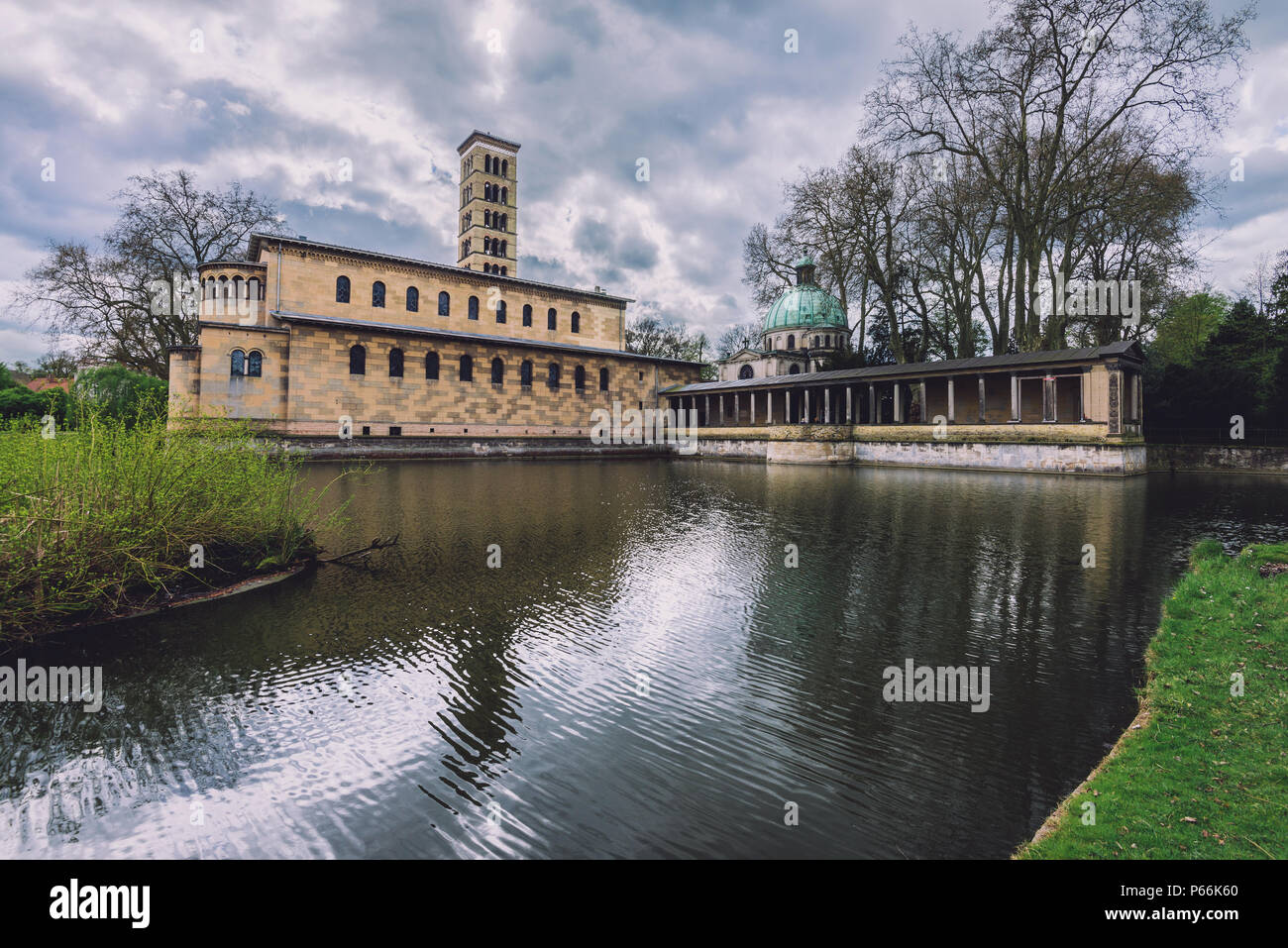 Church of Peace in Sanssoucci Park in Potsdam Stock Photo - Alamy