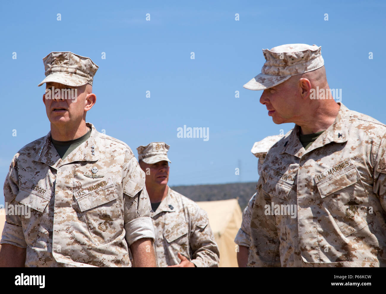 Lt. Gen. David Berger and Col. Clay Tipton discuss the challenges of ...