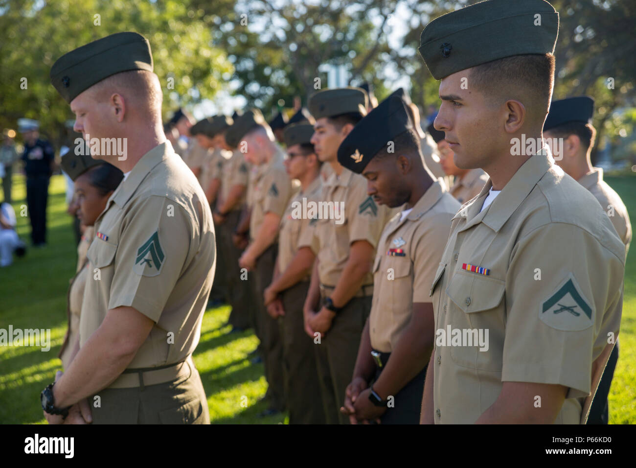 Marines of Marine Rotational Force – Darwin attend the 74th Anniversary ...