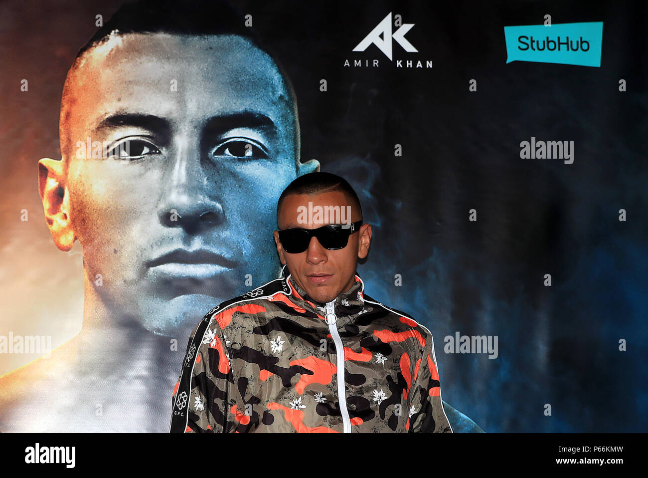 Samuel Vargas during the press conference at Arena Birmingham Stock ...