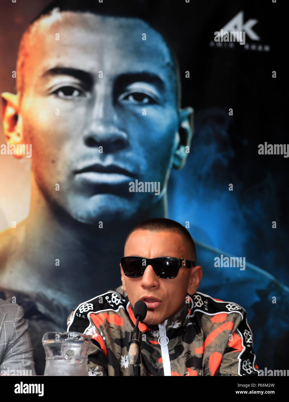 Samuel Vargas during the press conference at Arena Birmingham Stock ...