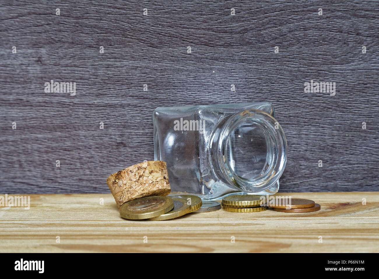 Idea in business casual stacking money as concept for success or ...