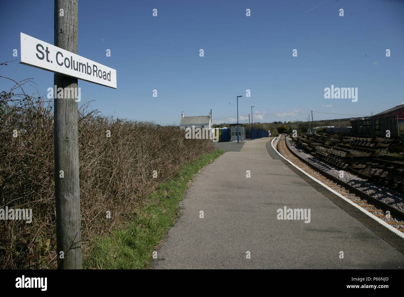 St columb road railway station hi-res stock photography and images - Alamy