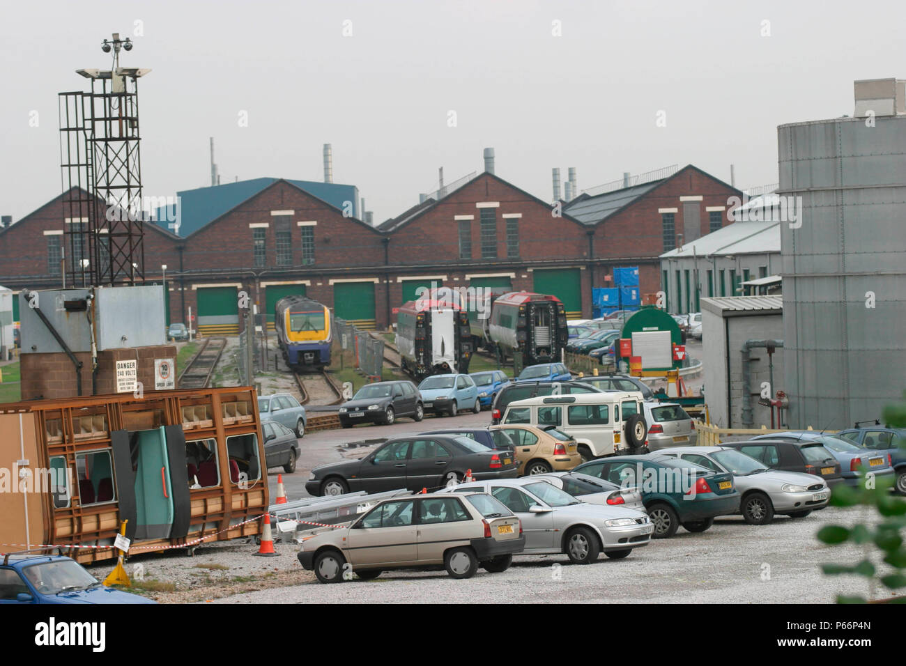 General view of the exterior of Alstom's Washwood Heath works in ...