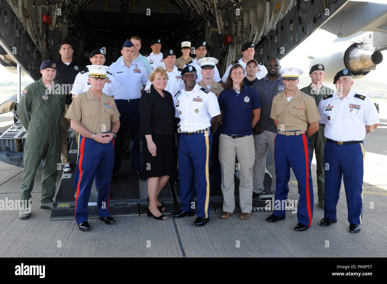 Members of the Defense POW/MIA Accounting Agency (DPAA) and U.S ...