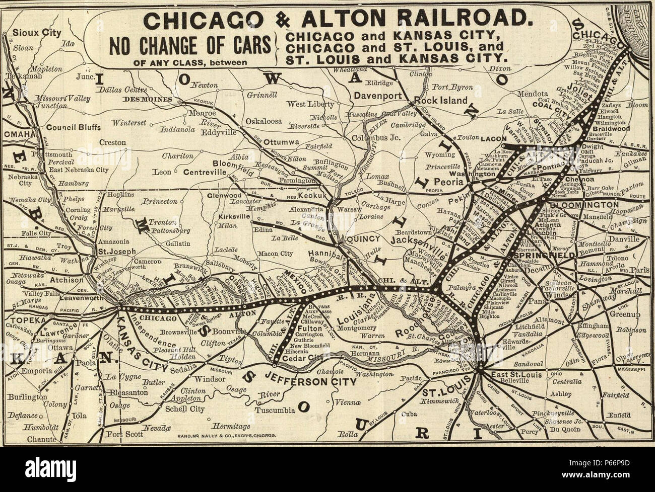 Alton map hi-res stock photography and images - Alamy