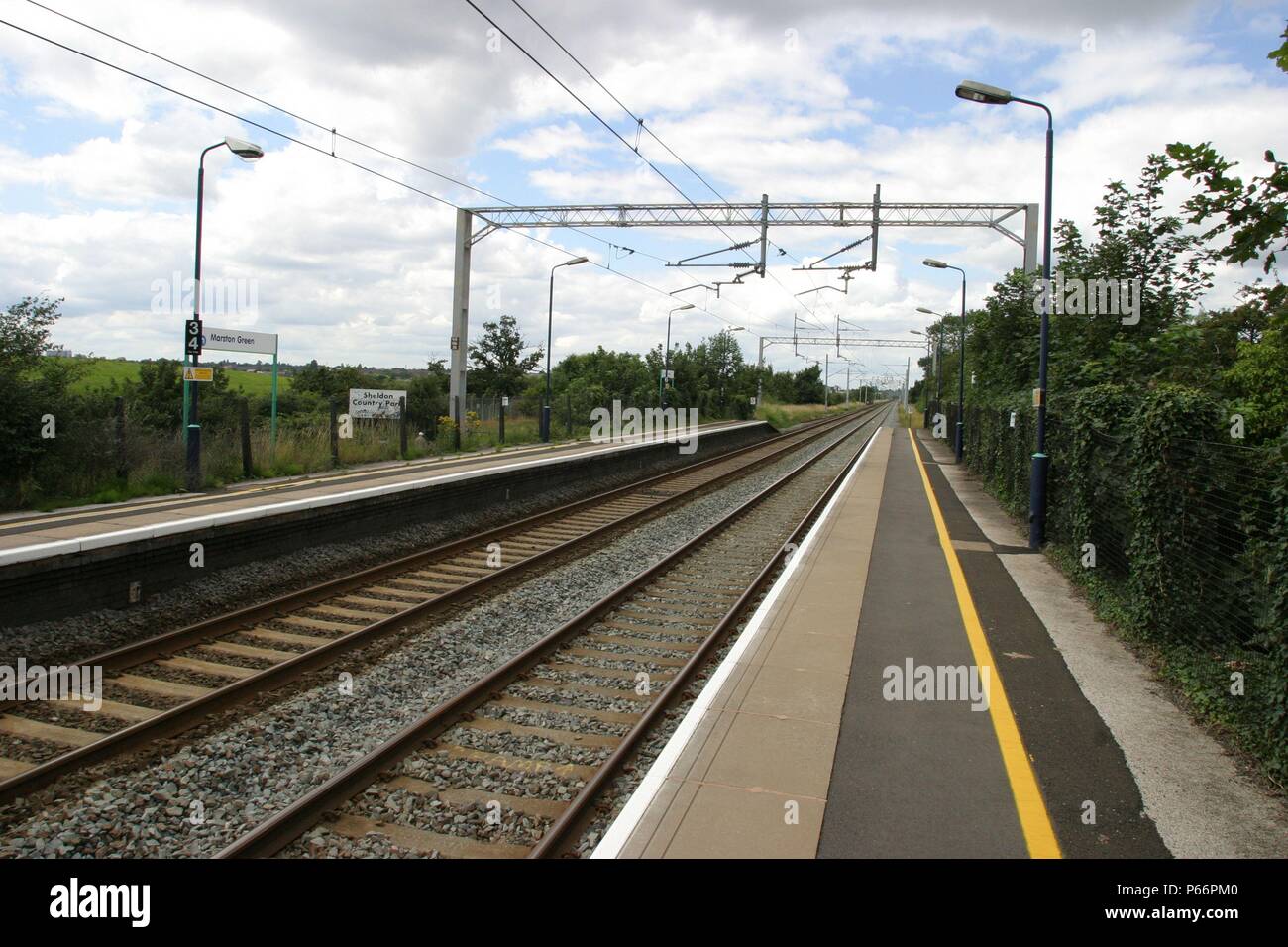 Marston green railway station hi-res stock photography and images - Alamy
