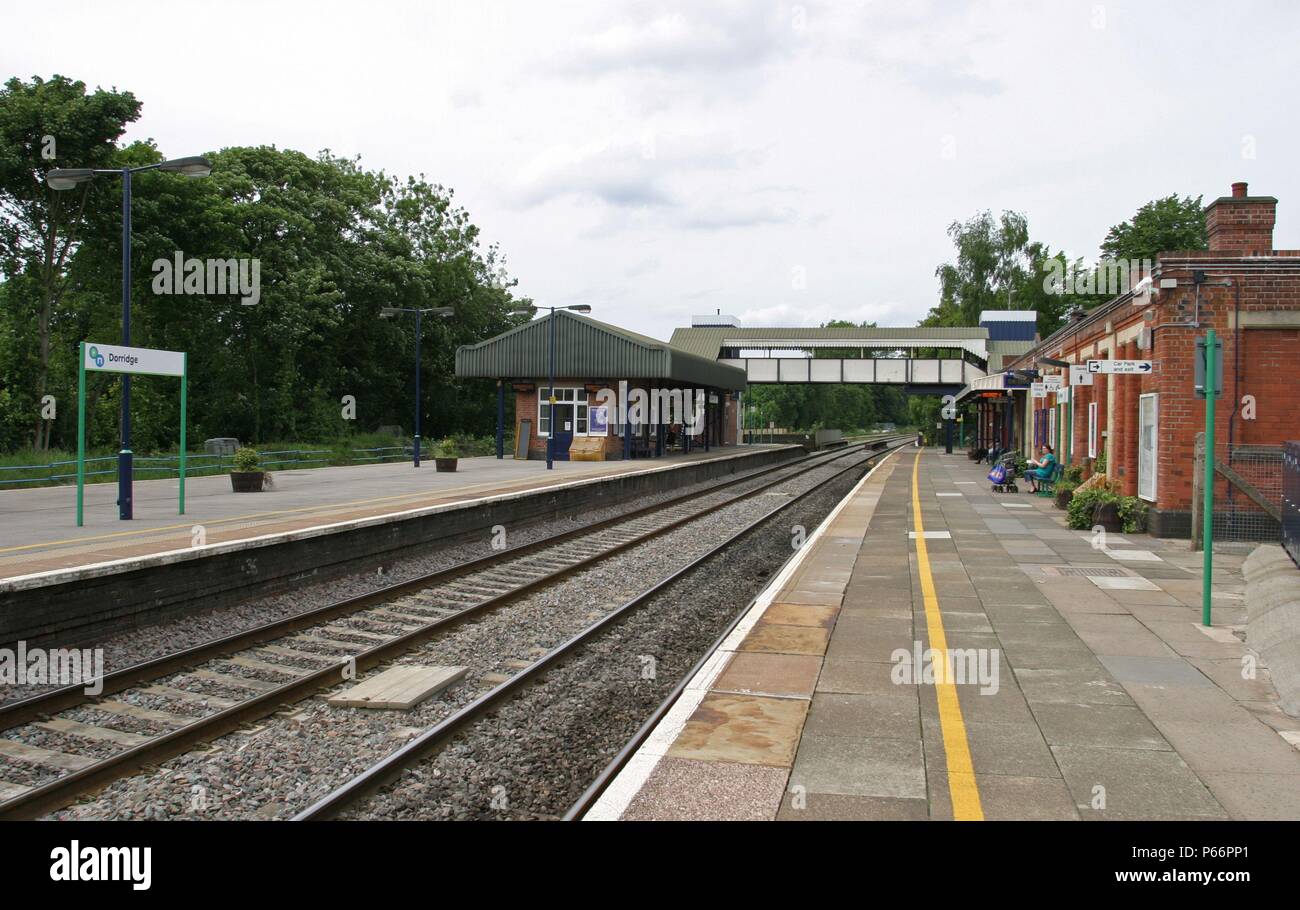 Dorridge railway station west midlands hi-res stock photography and ...