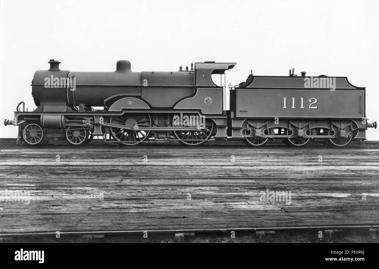 Midland railway locomotive Black and White Stock Photos & Images - Alamy