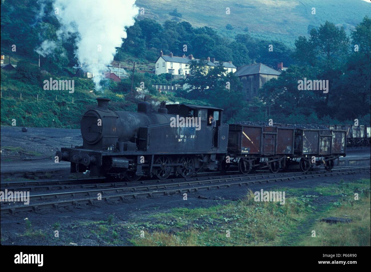 Merthyr Vale Colliery, Aberfan in Mid Glamorgan, South Wales with No.1 ...