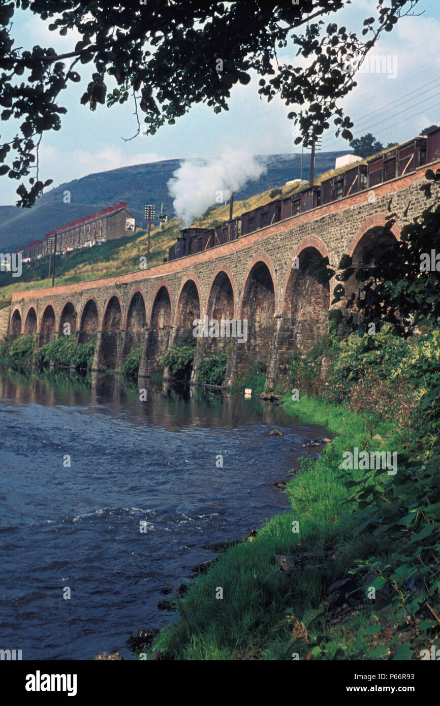 Merthyr Vale Colliery, Aberfan, on Tuesday 21st December 1971 Stock ...