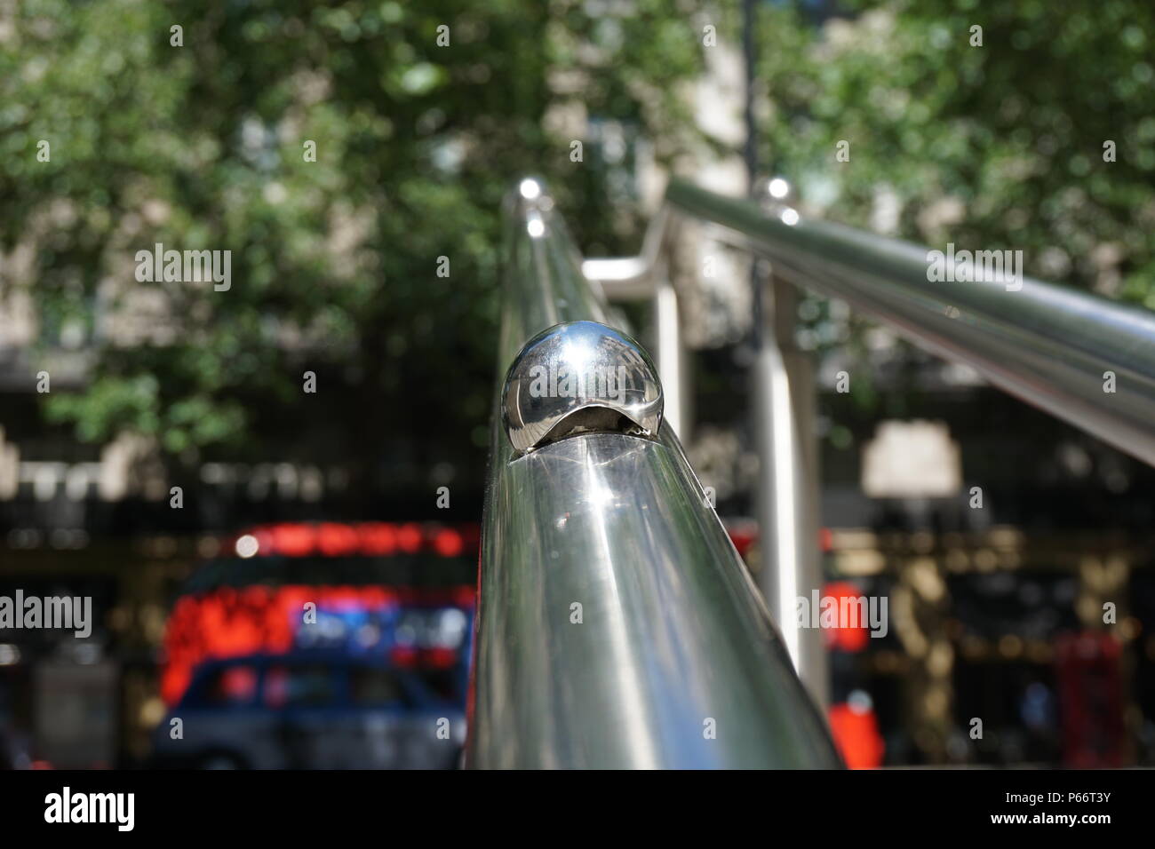 view of a railing Stock Photo - Alamy