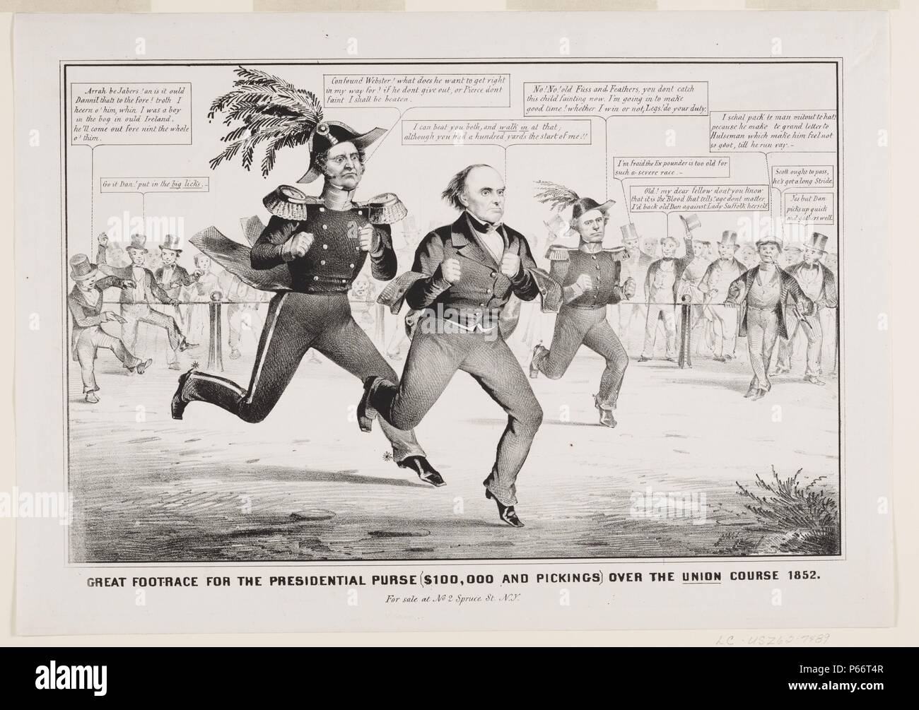 Franklin pierce cartoon hi-res stock photography and images - Alamy