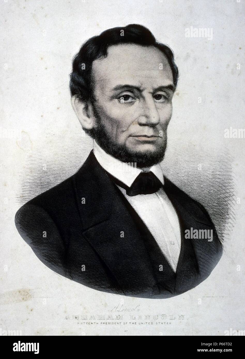 Abraham lincoln 1861 hi-res stock photography and images - Alamy