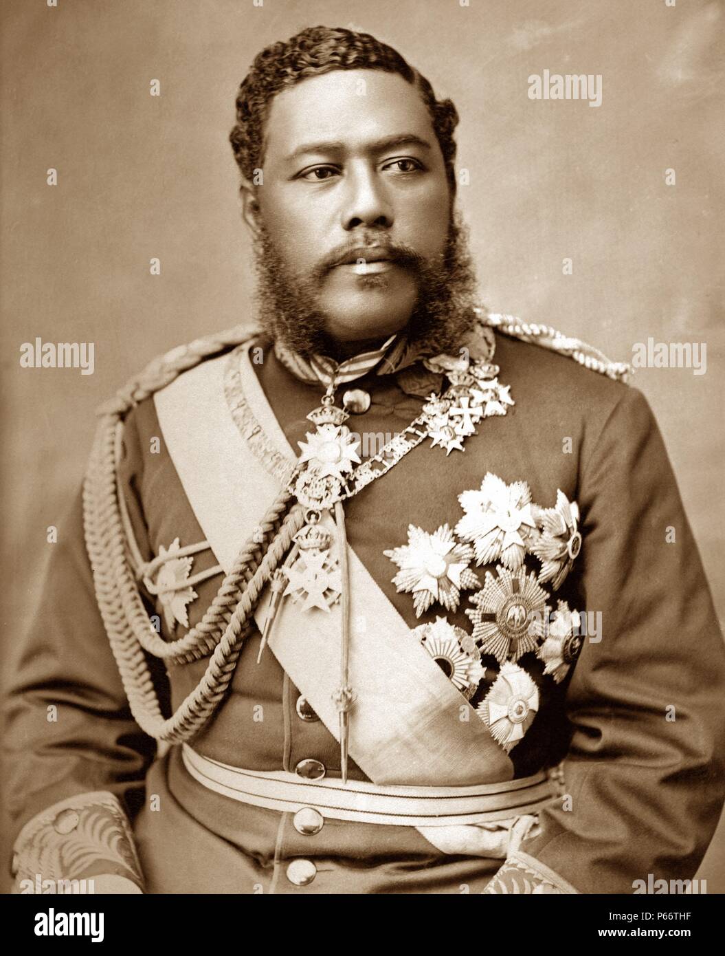 Kalakaua hi-res stock photography and images - Alamy