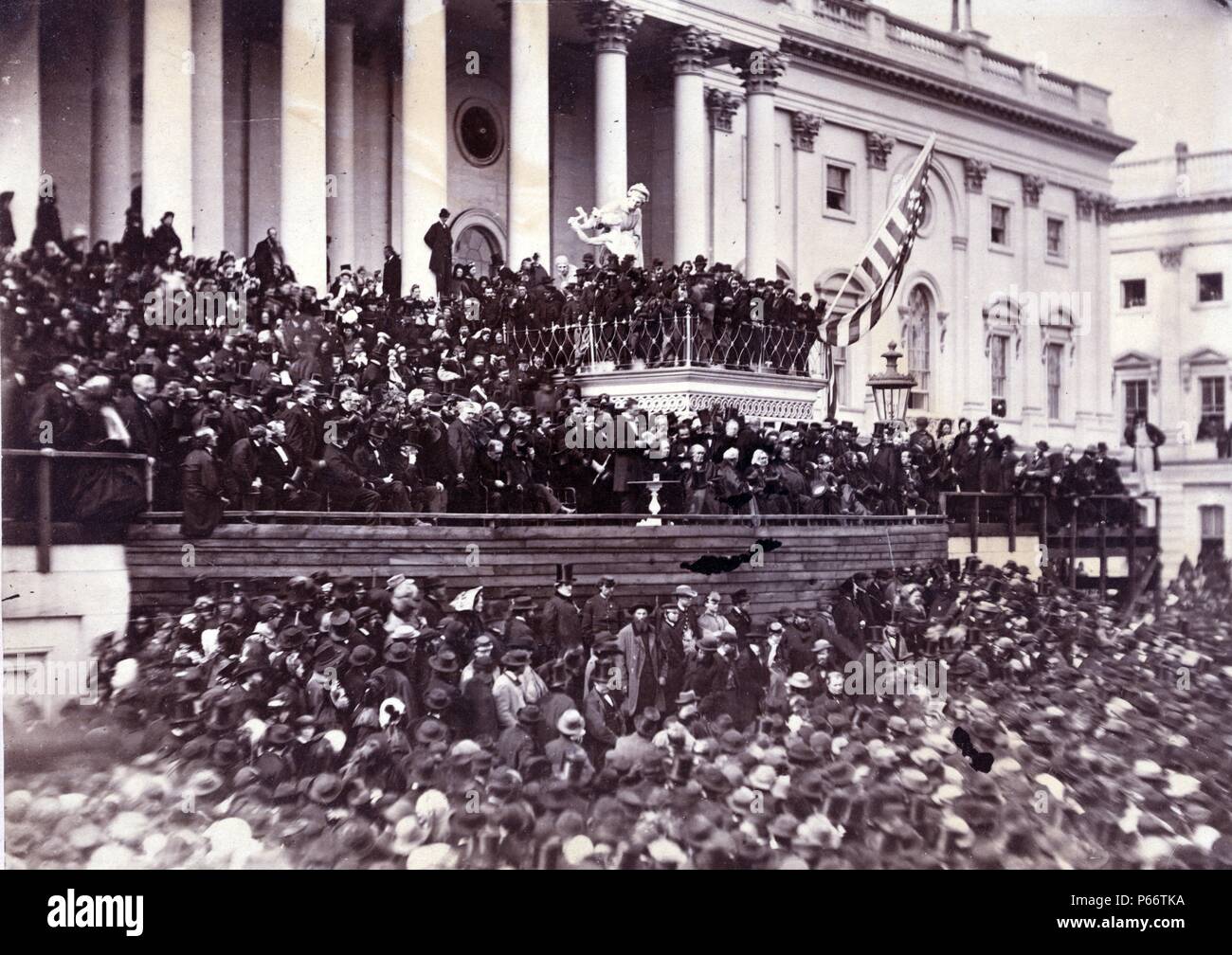 1865 united states flag hi-res stock photography and images - Alamy