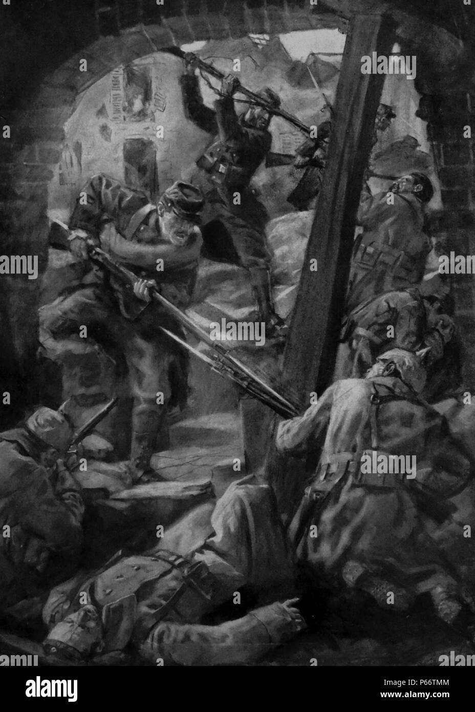 World war one soldiers fighting hi-res stock photography and images - Alamy