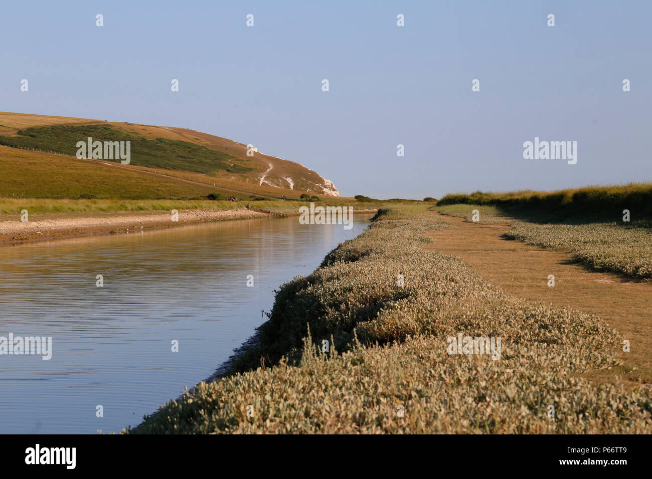 Cuckmere haven river walk hi-res stock photography and images - Alamy