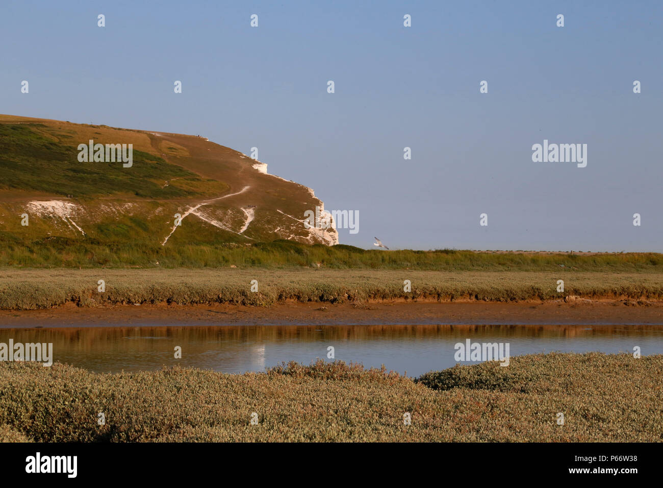 Cuckmere haven river walk hi-res stock photography and images - Alamy