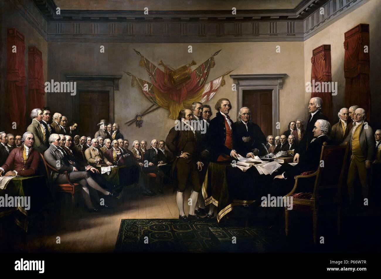 Painting by john trumbull hi-res stock photography and images - Alamy