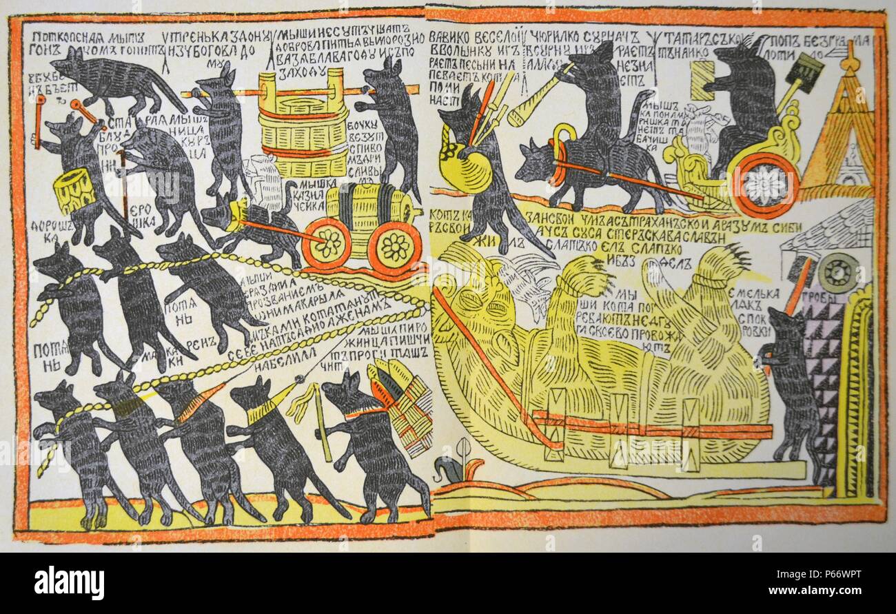 Russian history illustration hi-res stock photography and images - Alamy