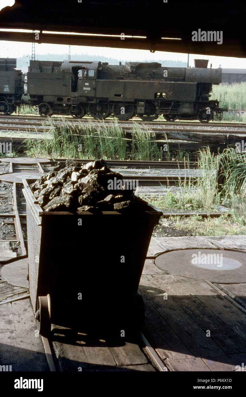 A 4-6-4 tank engine of the Austrian Federal Rly classified 78, these ...