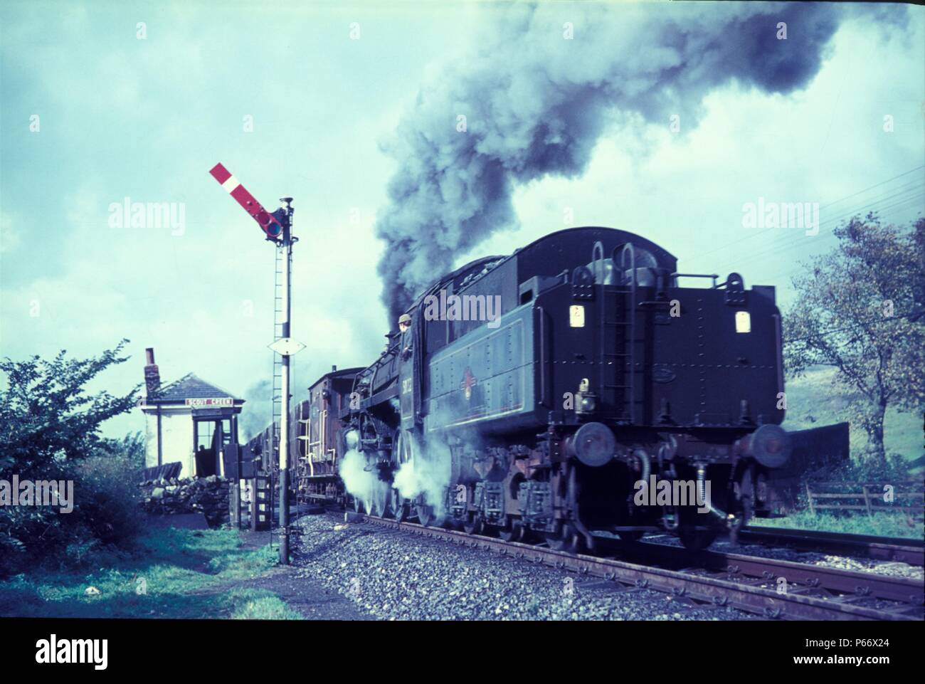 A British Railway's Standard 4 Class 4-6-0, one of several allocated to ...
