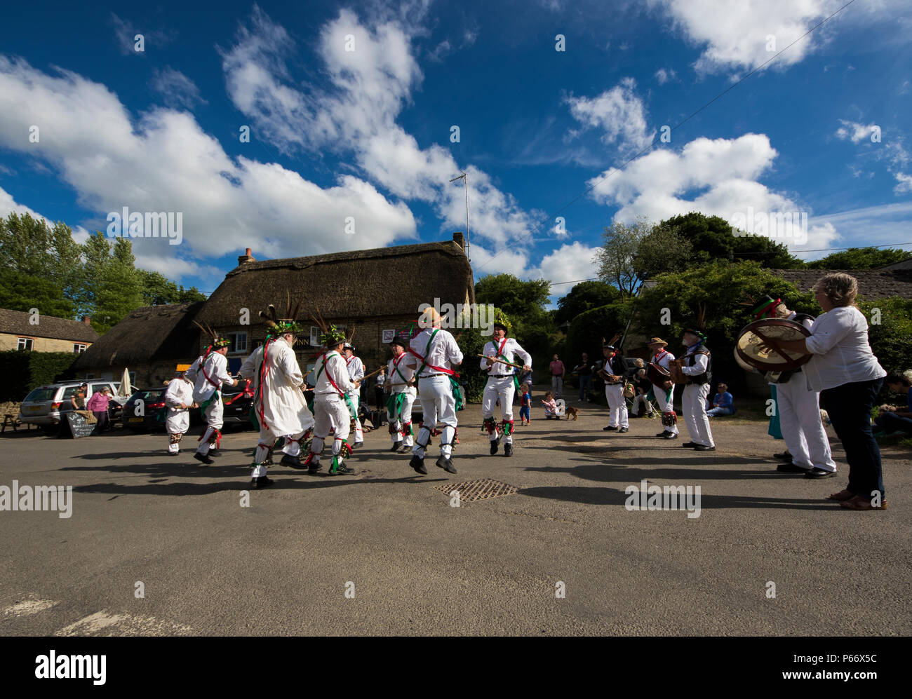 Summer solstice dancing hi-res stock photography and images - Alamy