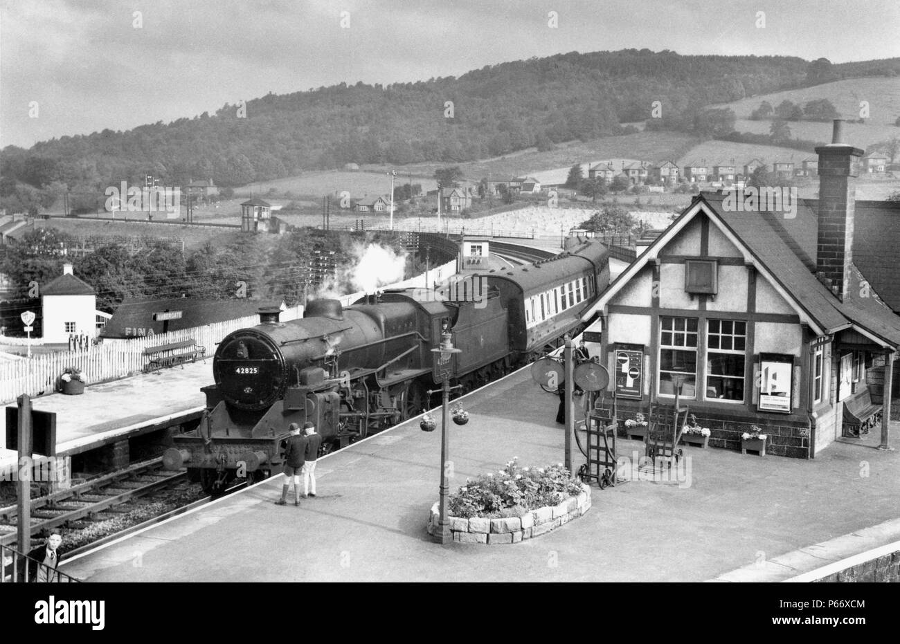 Ambergate railway Black and White Stock Photos & Images - Alamy