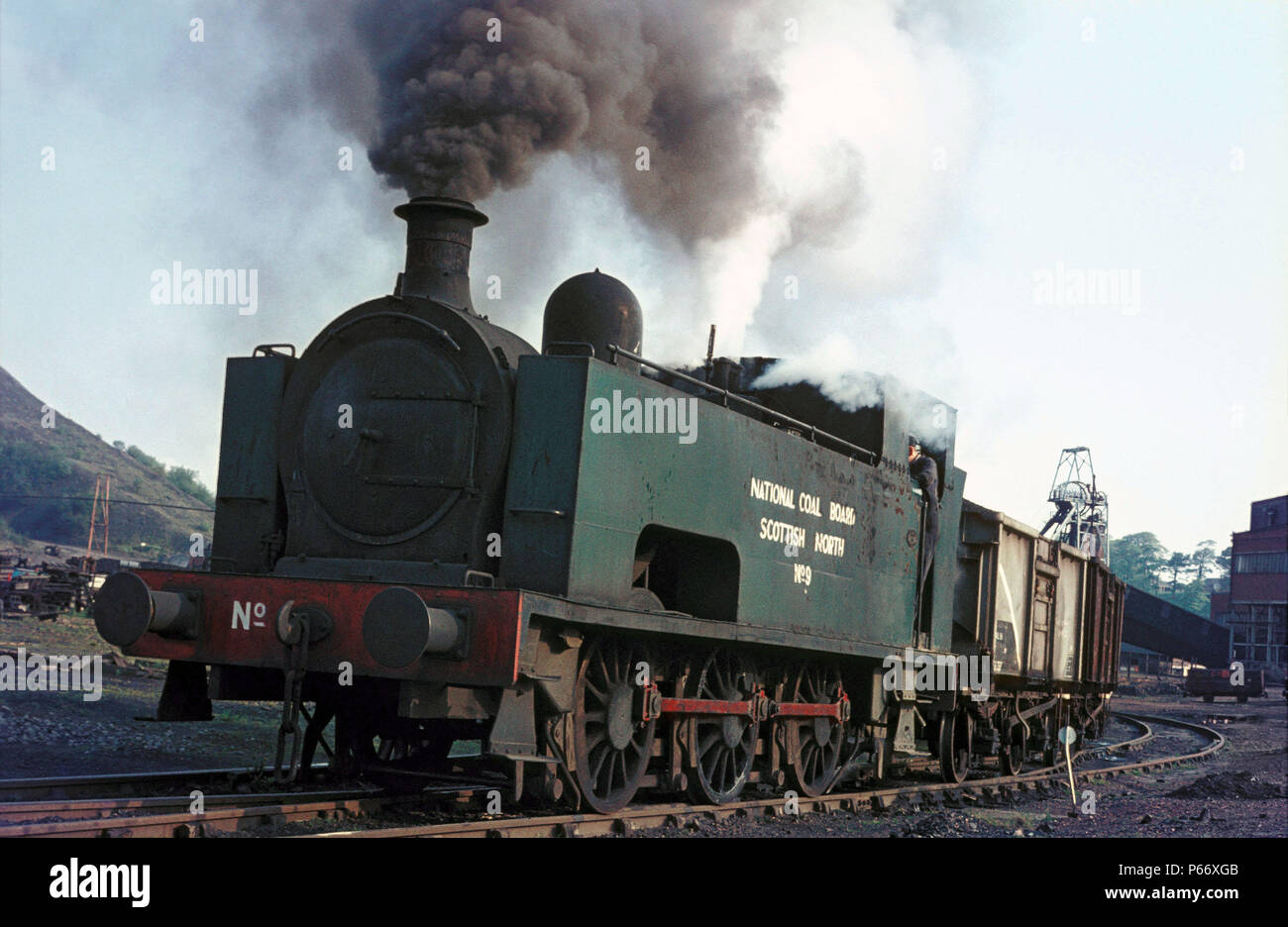 Bedlay Colliery, Glenboig sported this fine 0-6-0T built in 1910 by ...