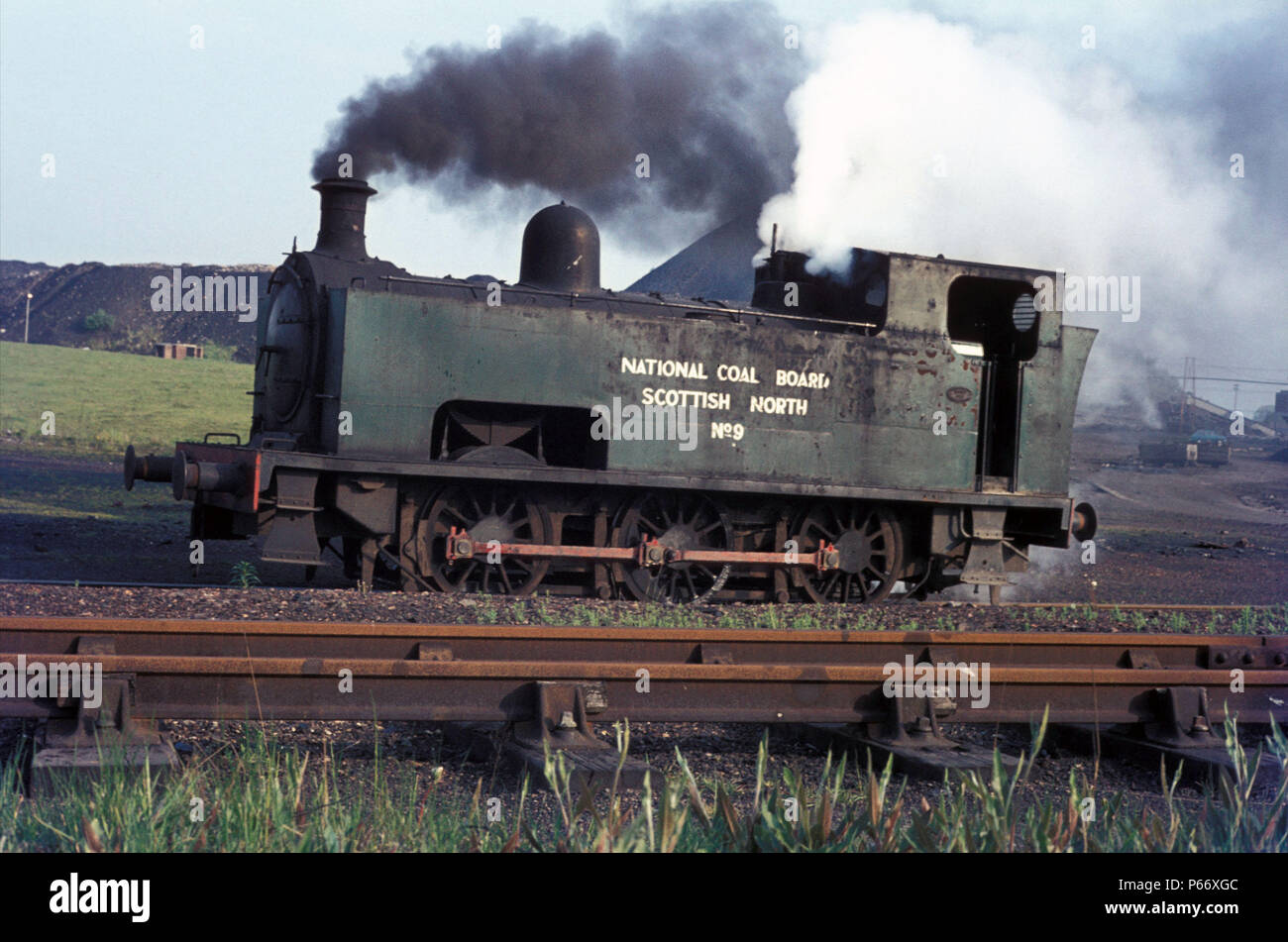 Bedlay Colliery, Glenboig sported this fine 0-6-0T built in 1910 by ...