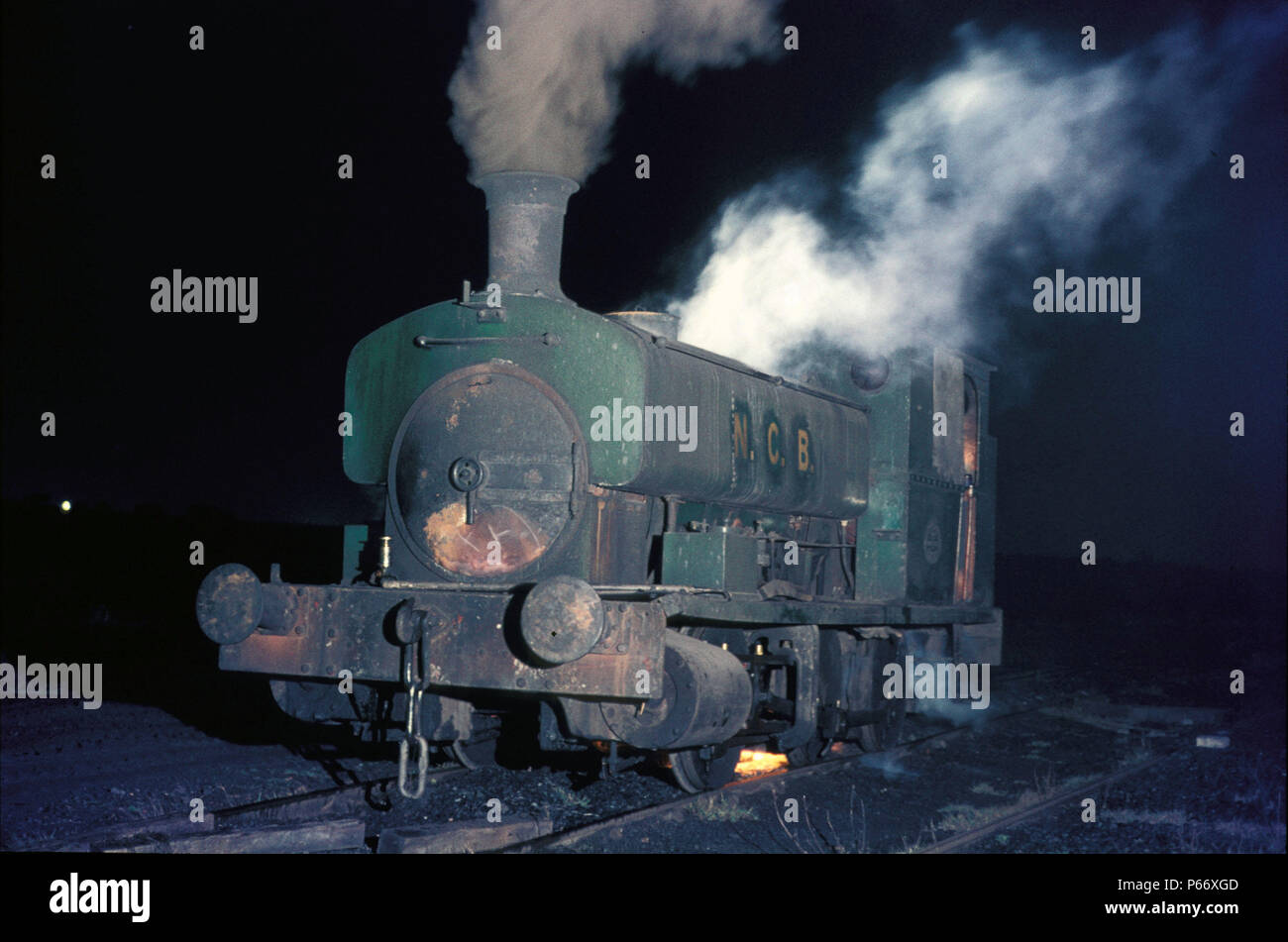 Before dawn at Shotton Colliery, County Durham with the system's Andrew ...