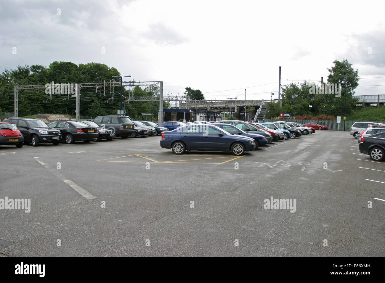 Car parking facilities at Lichfield Trent Valley station, Staffordshire ...