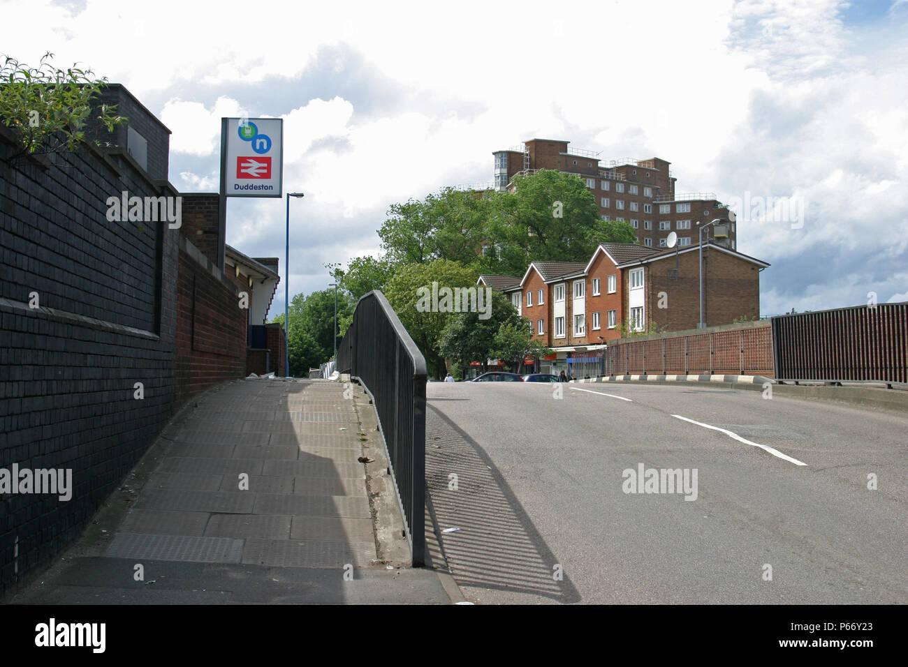 Entrance to Duddeston station, Birmingham. 2007 Stock Photo - Alamy
