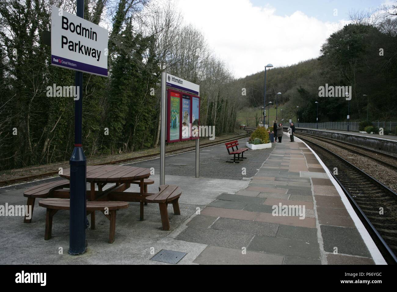 Bodmin parkway station hi-res stock photography and images - Alamy