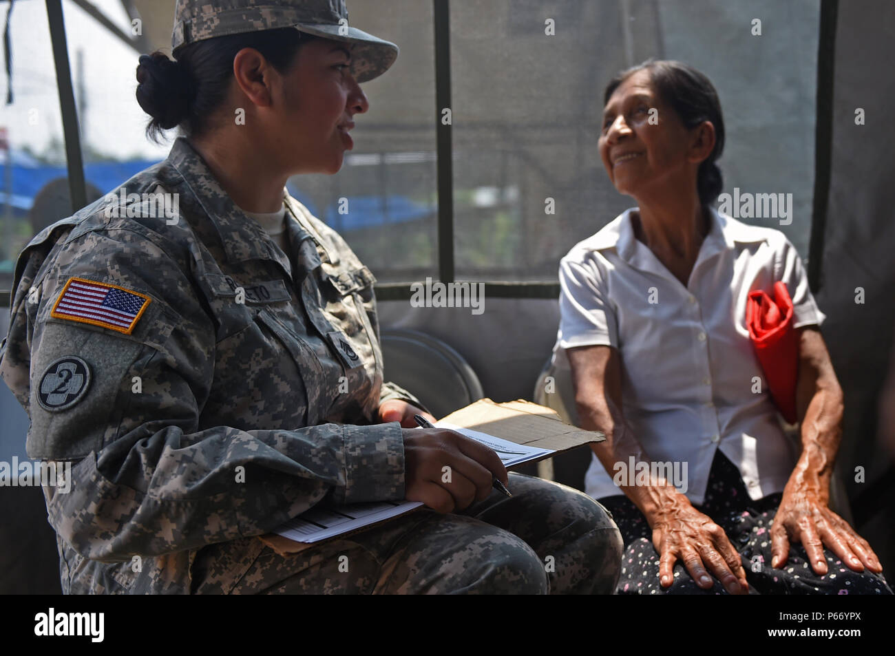 SAN PABLO, Guatemala – U.S. Army Reserve Sgt. 1st Class Aleyda Robleto ...