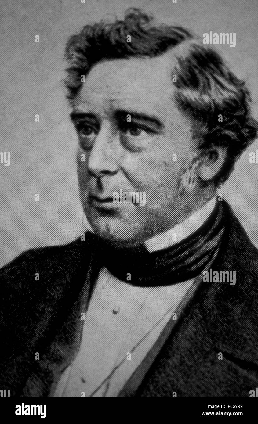 Robert Stephenson, engineer 1803 - 1859 Stock Photo - Alamy