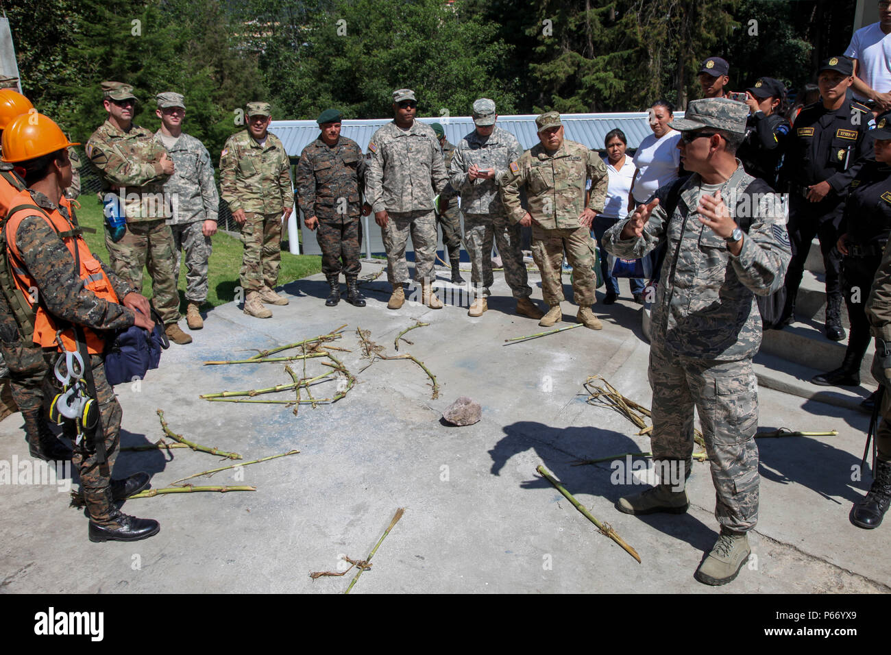 U.S. Air Force Tech. Sgt. Esteban Granados translate the volcano ...
