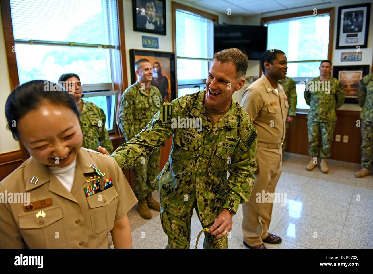 Rear adm bill byrne hi-res stock photography and images - Alamy