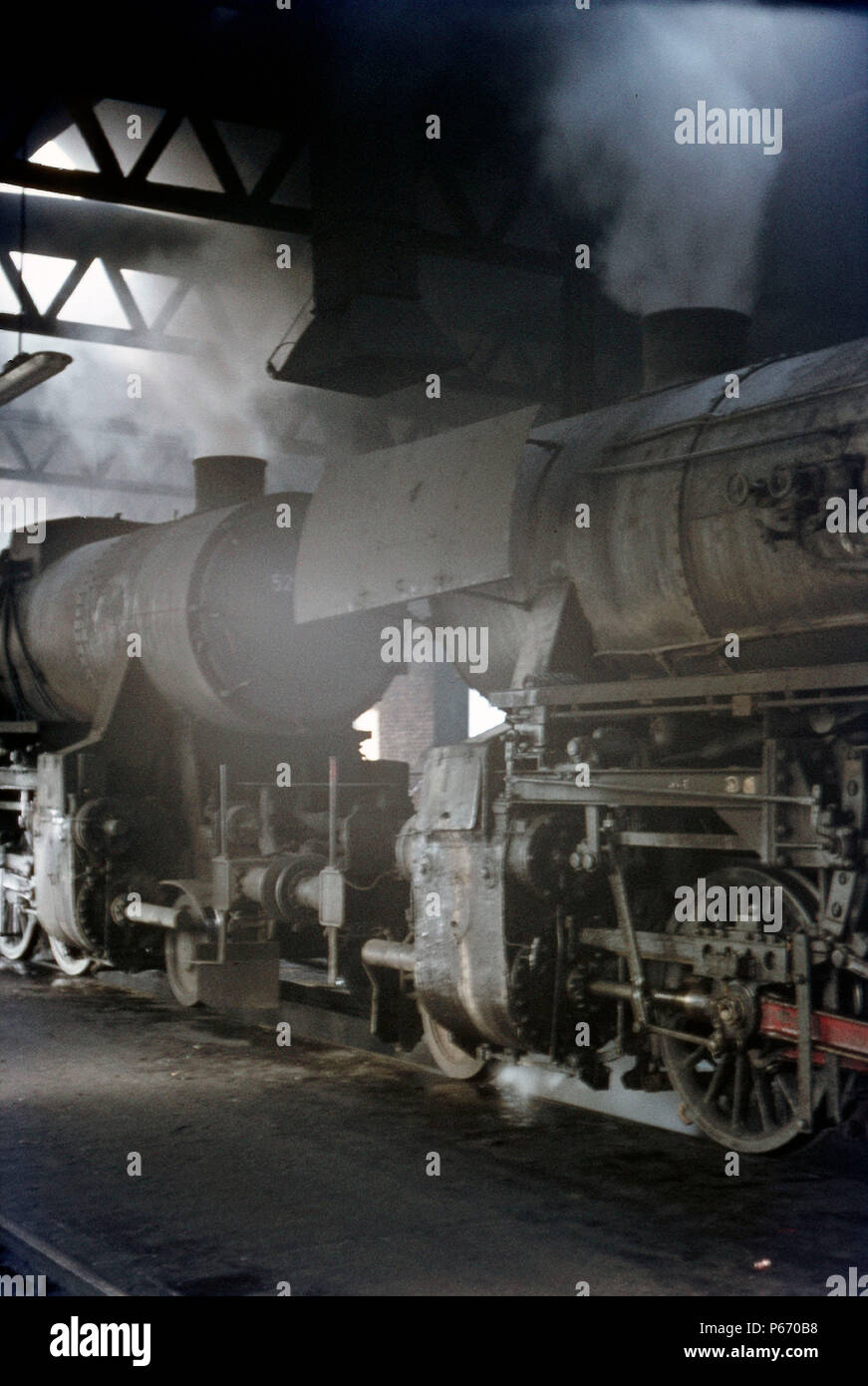 The class 52, 2-10-0, German Kriegslokomotiv was one of the most ...