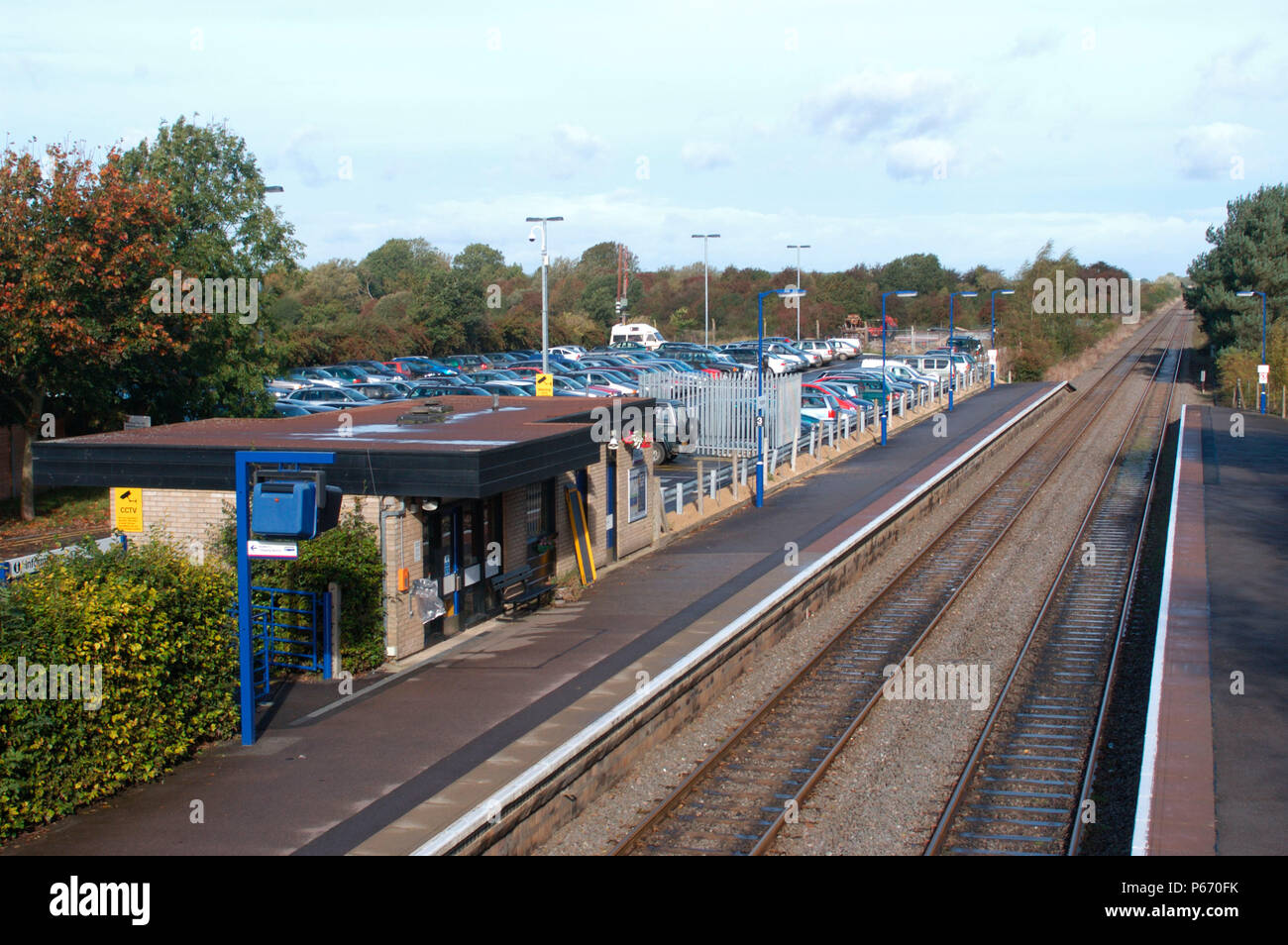 The Great Western Railway, September 2004. Kingham Station Stock Photo ...