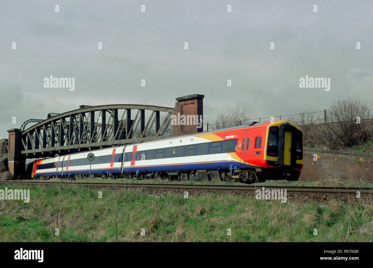 The last batch of Class 158 DMU sets were built to a modified design ...