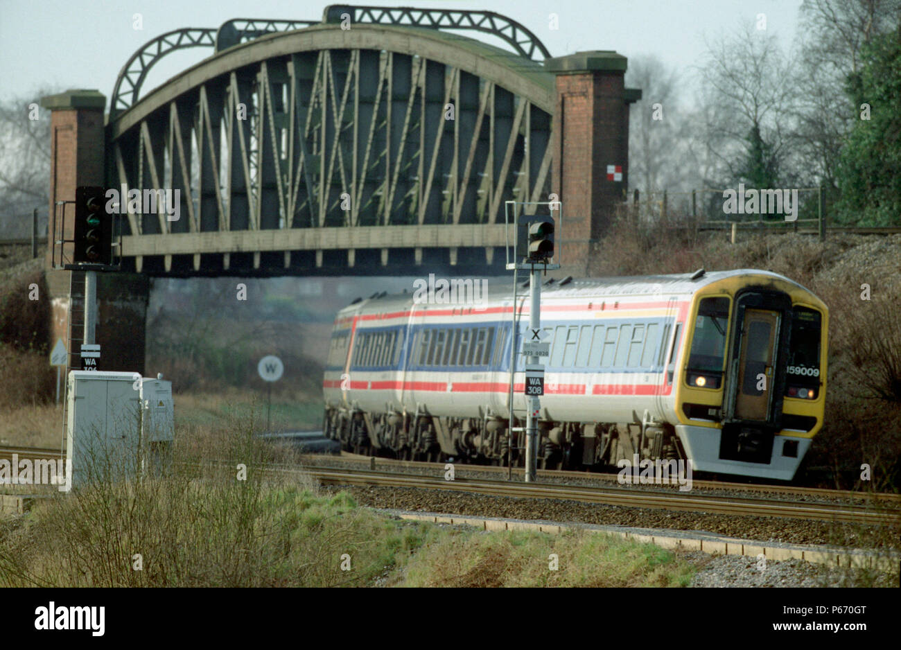 The last batch of Class 158 DMU sets were built to a modified design ...
