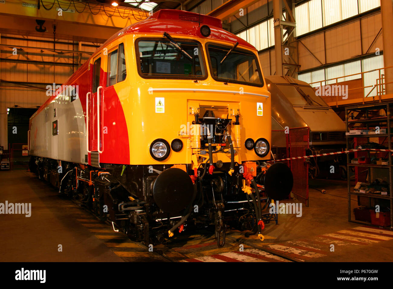 The last of Virgin's Class 57 locomotives to be delivered from Brush ...