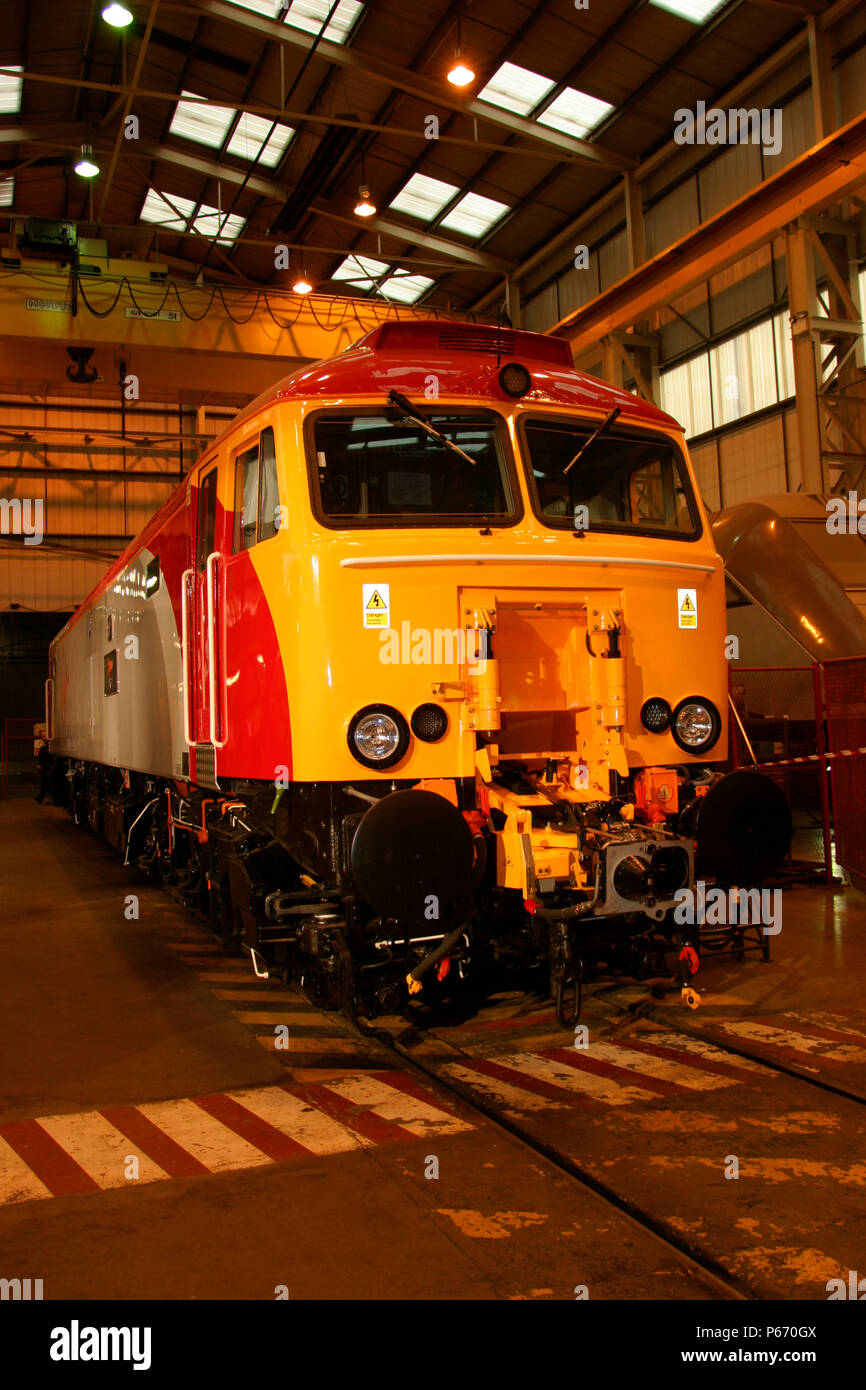 The last of Virgin's Class 57 locomotives to be delivered from Brush ...
