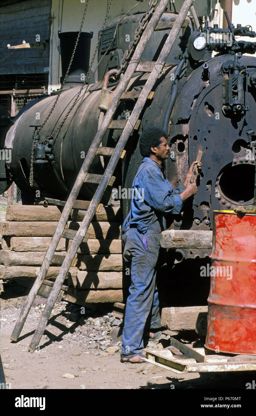 The rebuilding of Eritrea's railway between Masawa on the Red Sea Coast ...