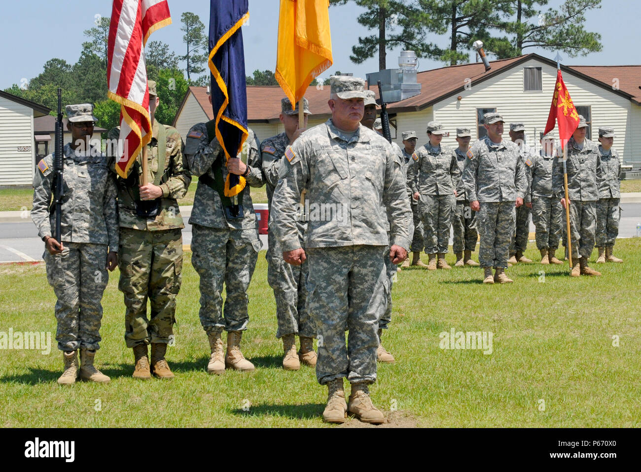 U.S. Army Command Sgt. Maj. Russell Vickery, brigade command sergeant ...